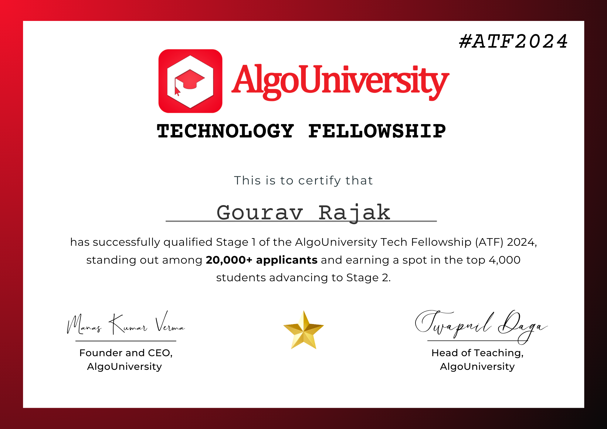 GOURAV RAJAK - Placement Coordinator - Training and Placement Cell ... GOURAV RAJAK - Placement Coordinator - Training and Placement Cell ...